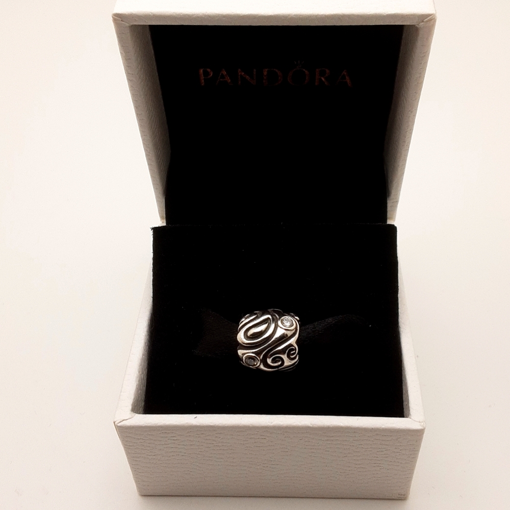 Authentic Pandora Sparkling Frills Day Dream Charm Wi… - Gem